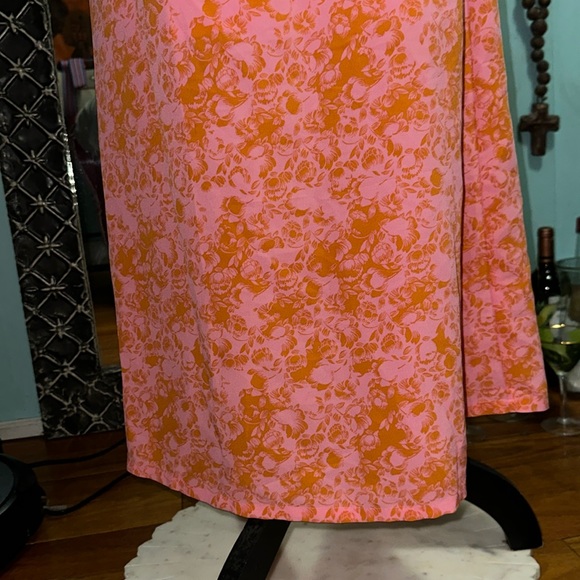 Rodebjer | Dresses | Rodebjer Salmon Floral Dress | Poshmark